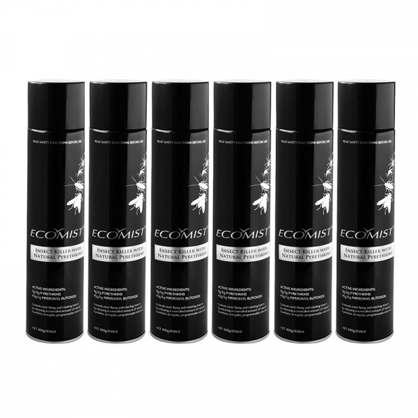 6x Natural Insect Killer 650ml Cans For Maxi Dispensers | Ecomist Australia