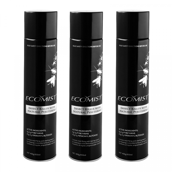 3x Natural Insect Killer 650ml Can For Maxi Dispensers | Ecomist Australia