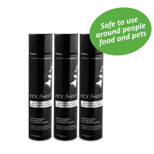 3x Natural Insect Killer 650ml Can For Maxi Dispensers | Ecomist Australia