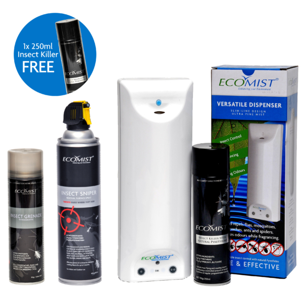 3x Natural Insect Killer 650ml Can For Maxi Dispensers | Ecomist Australia